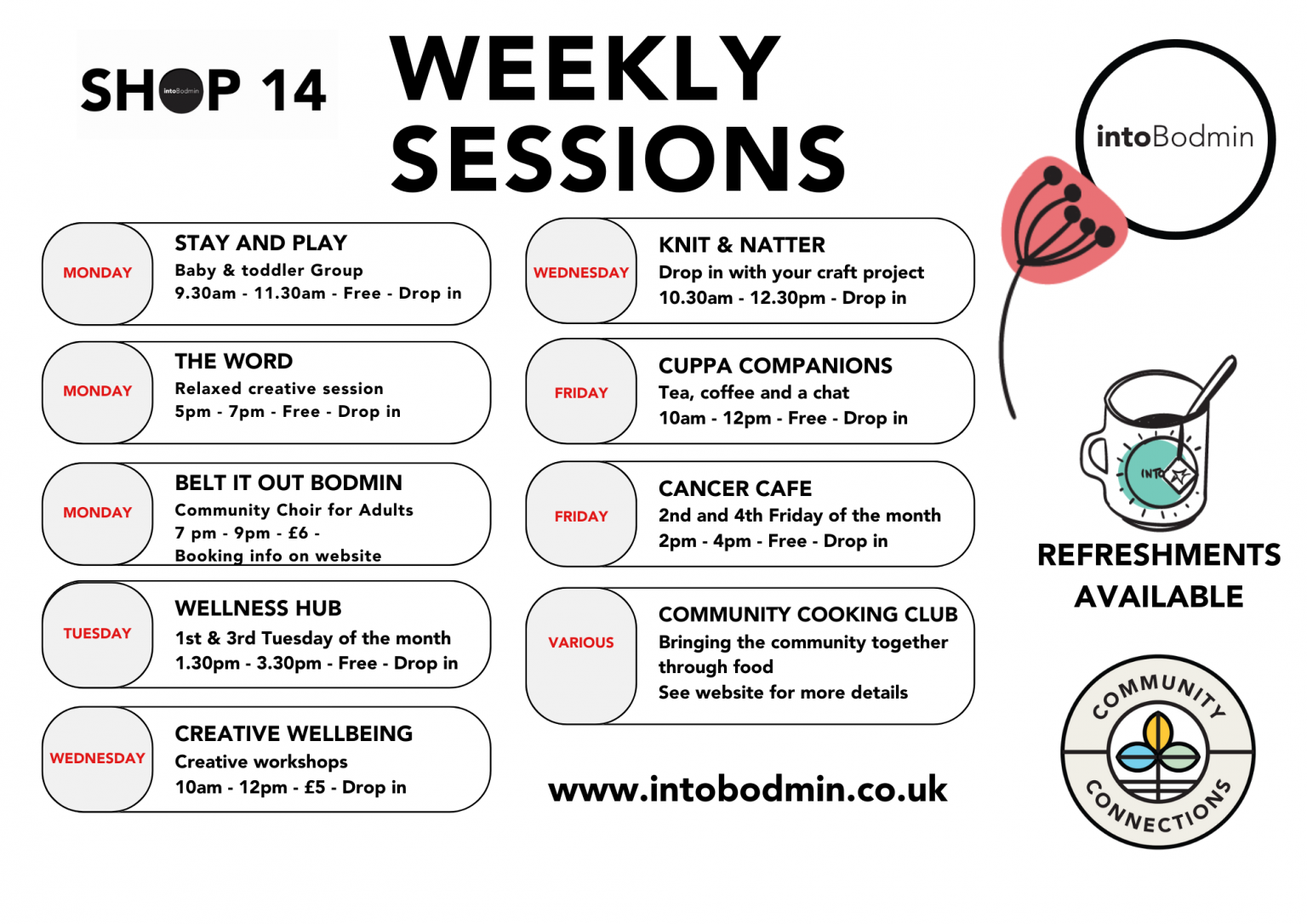 Clubs & Activities - Into Bodmin